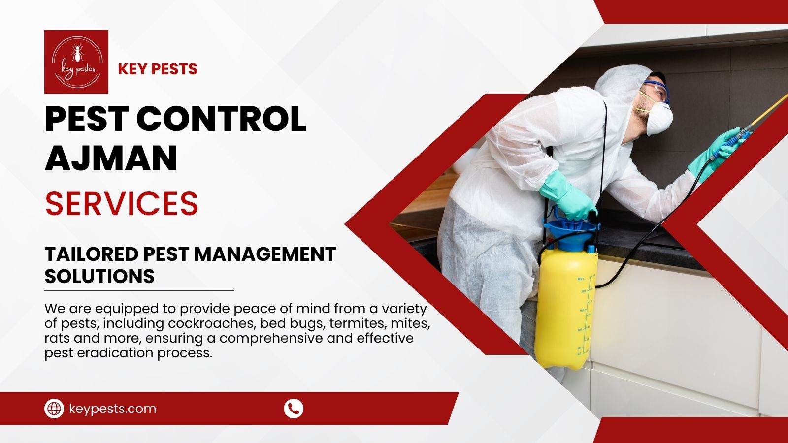 best pest control ajman - Key Pests