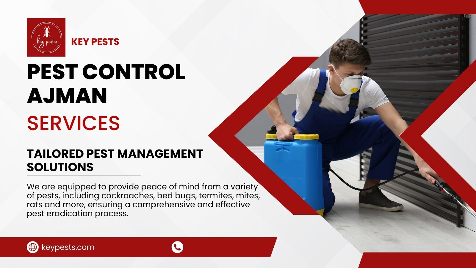 best pest control ajman - Key Pests